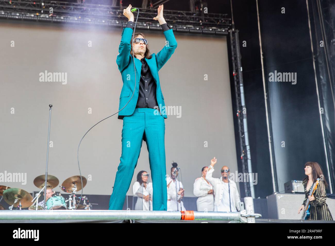 Milan, Italy. 02nd July, 2023. The Scottish rock band PRIMAL SCREAM ...