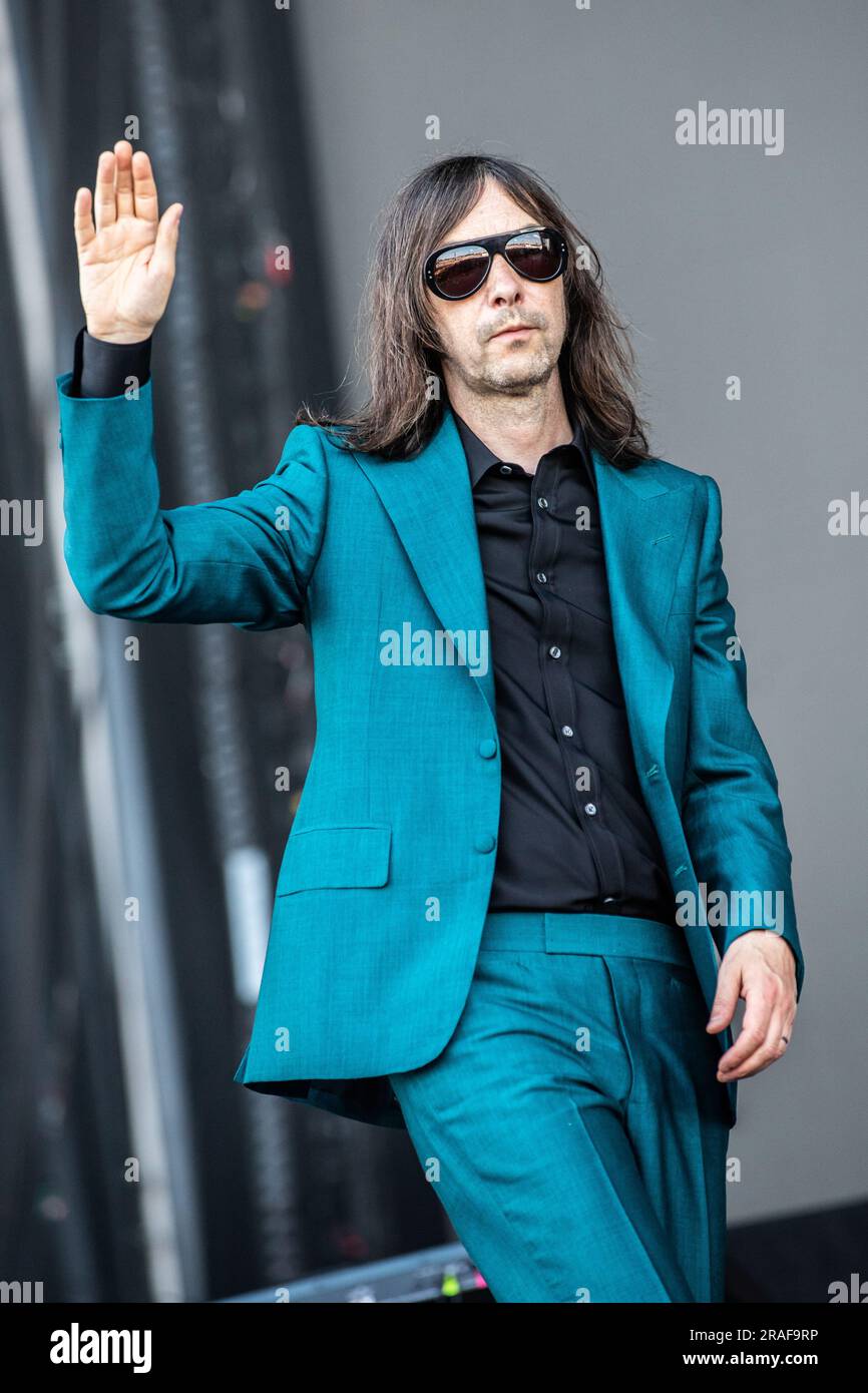 Milan, Italy. 02nd July, 2023. The Scottish rock band PRIMAL SCREAM ...