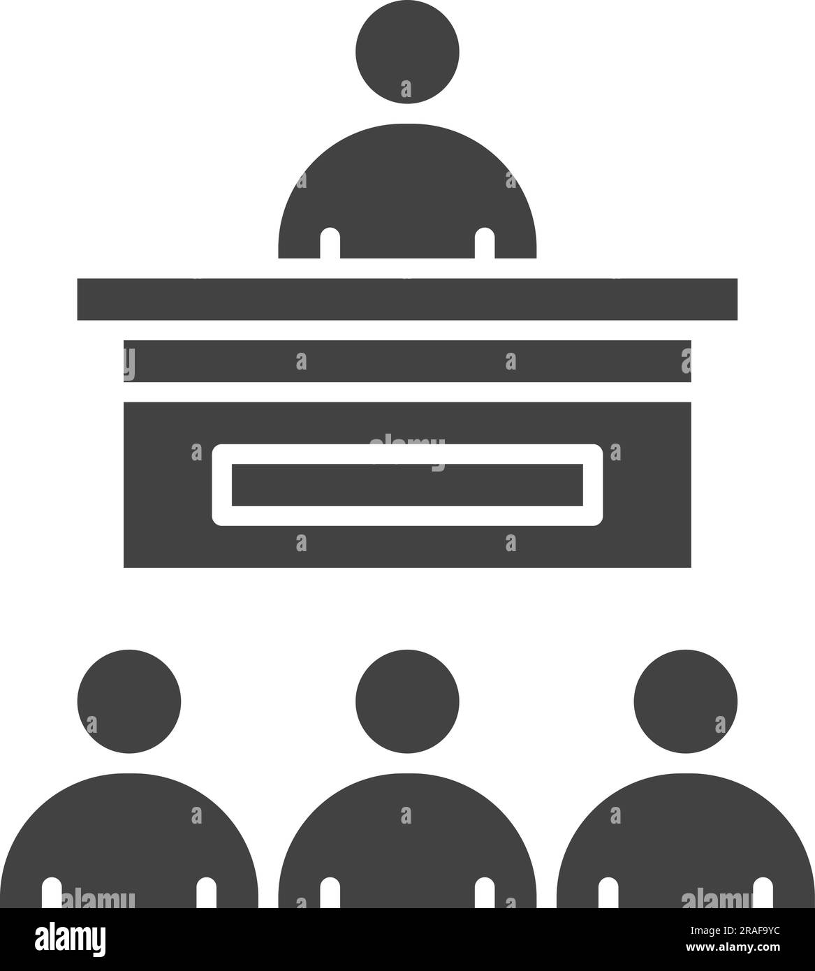 Seminar Icon Image Stock Vector Image & Art - Alamy