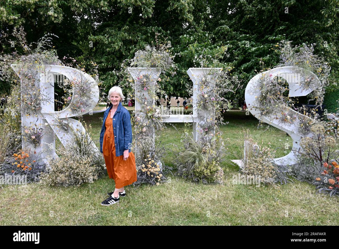 Hampton Court, Surrey. 03/07/2023, RHS Letters created by Leigh ...