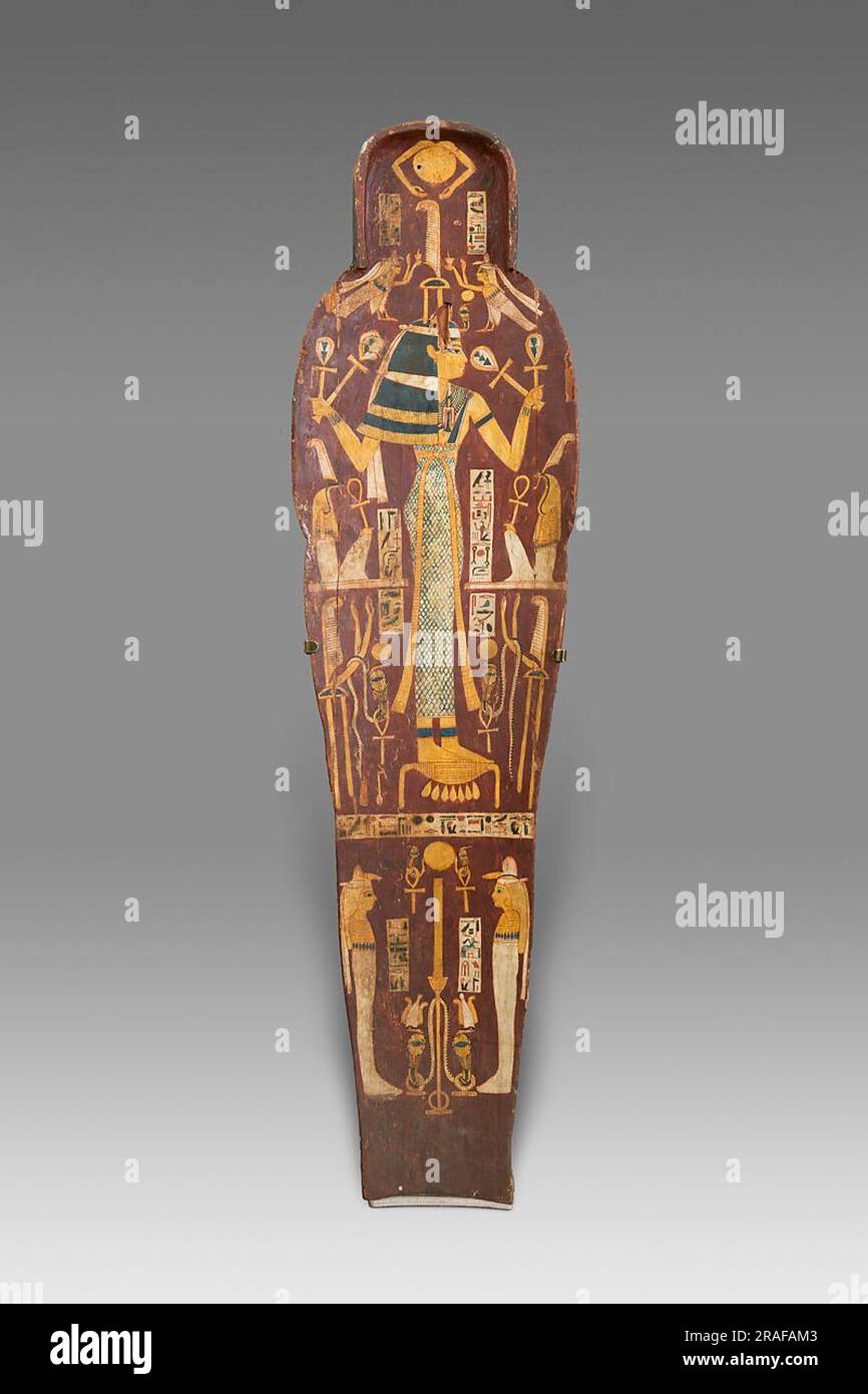 Mummy Board of Henettawy, Probable Sister Wife of High Priest of Amun ...