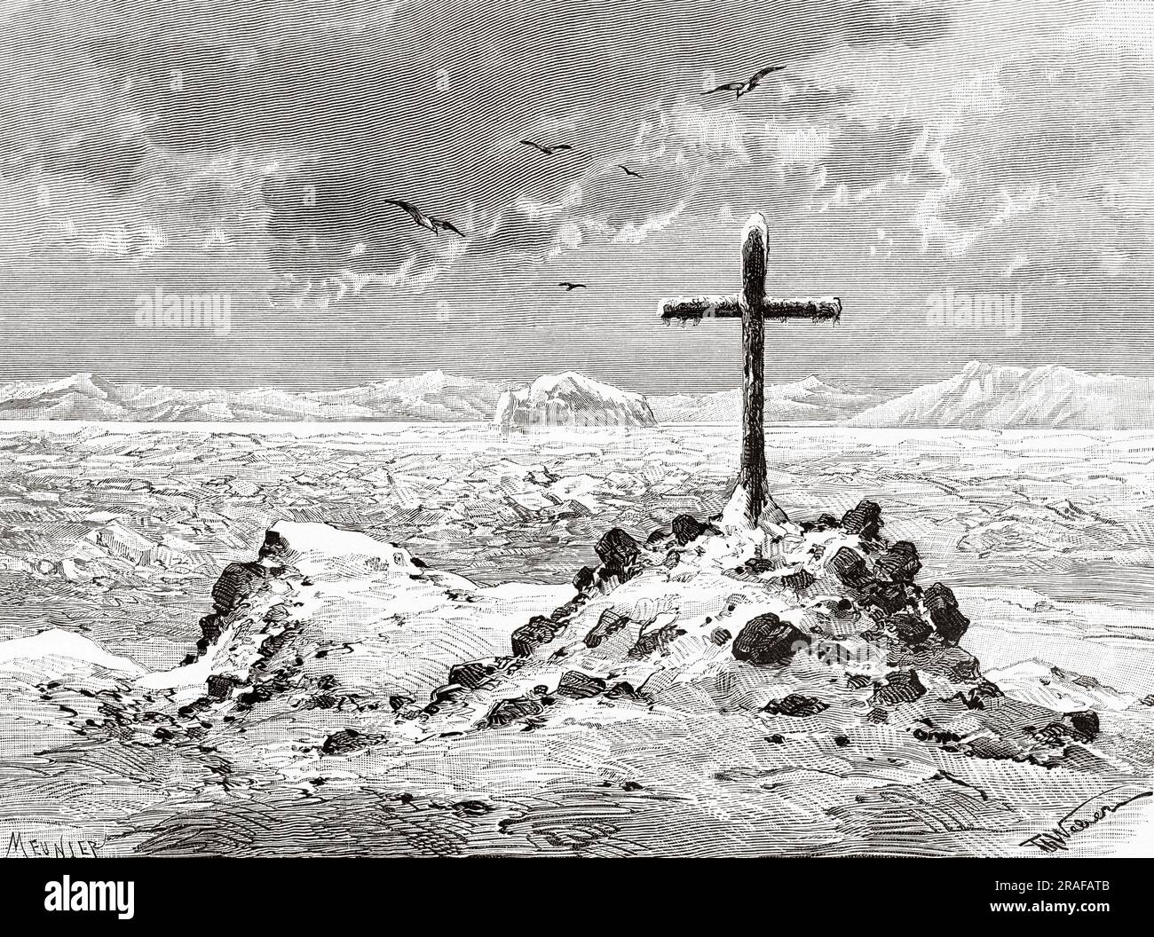 The mound of the tomb. The Jeannette expedition of 1879–1881, Journal ...