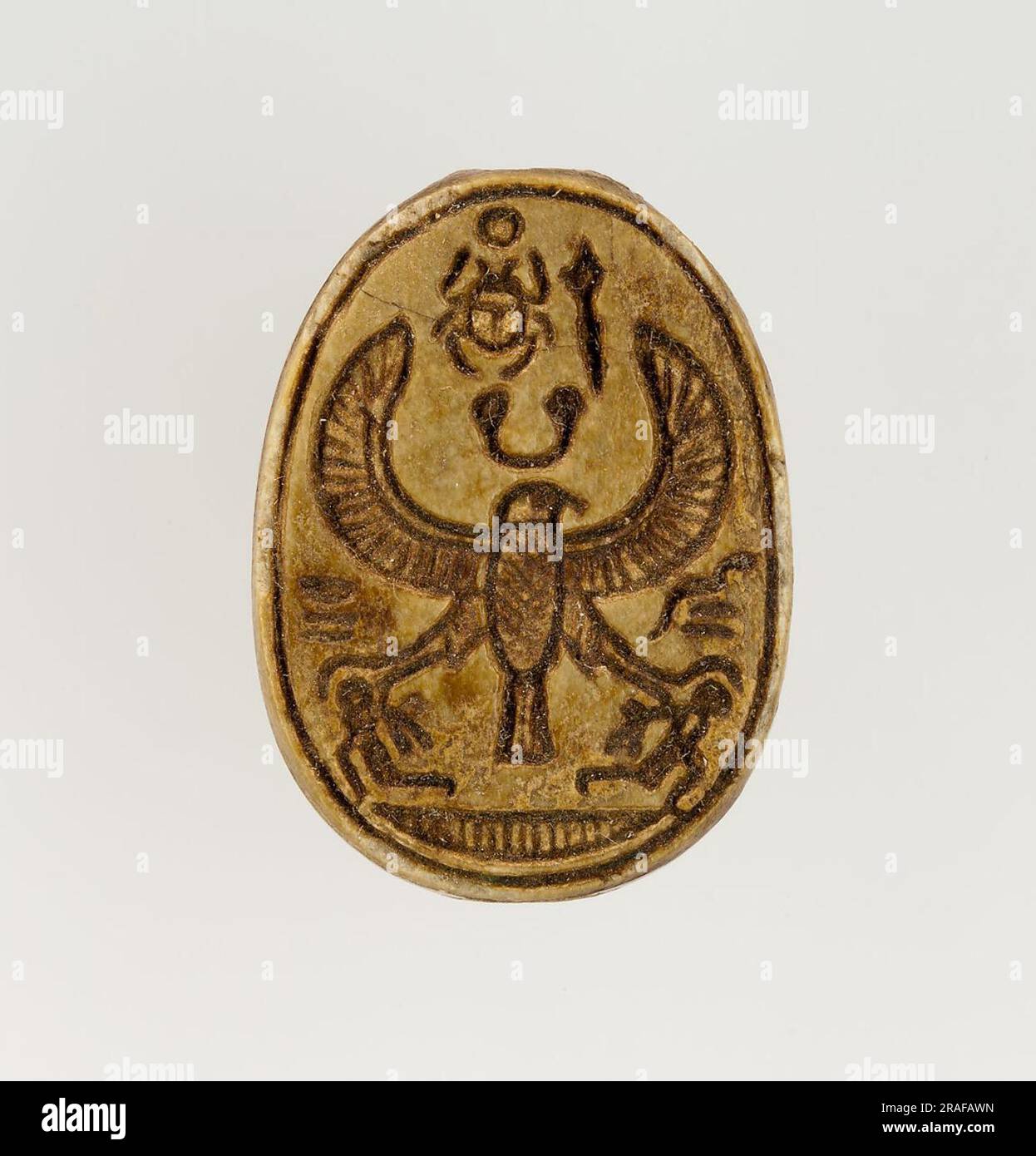 Scarab Inscribed with the Throne Name of Thutmose I 1492 BC by Ancient ...