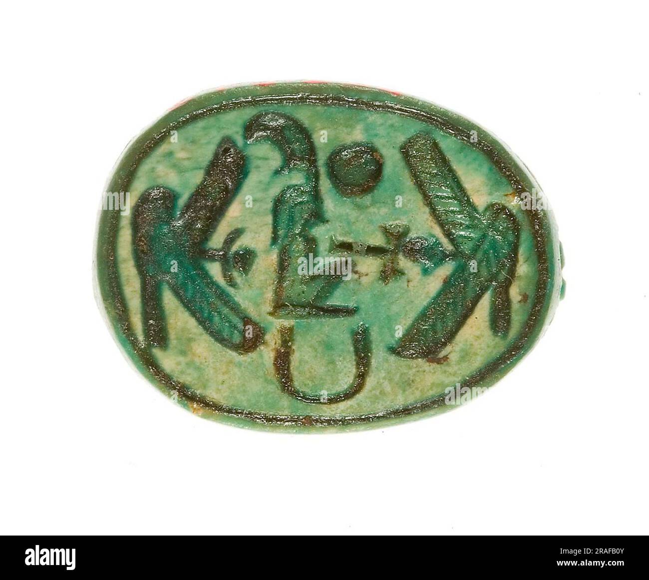 Scarab Inscribed with the Name Maatkare (Hatshepsut) Flanked by Two ...