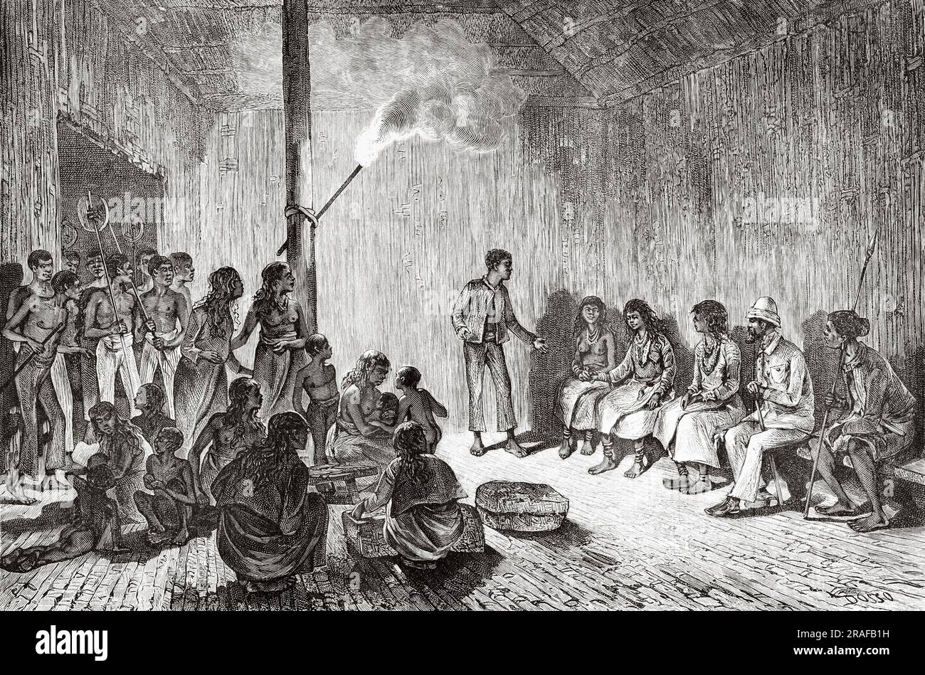 Tree House Of Bagobo Tribe