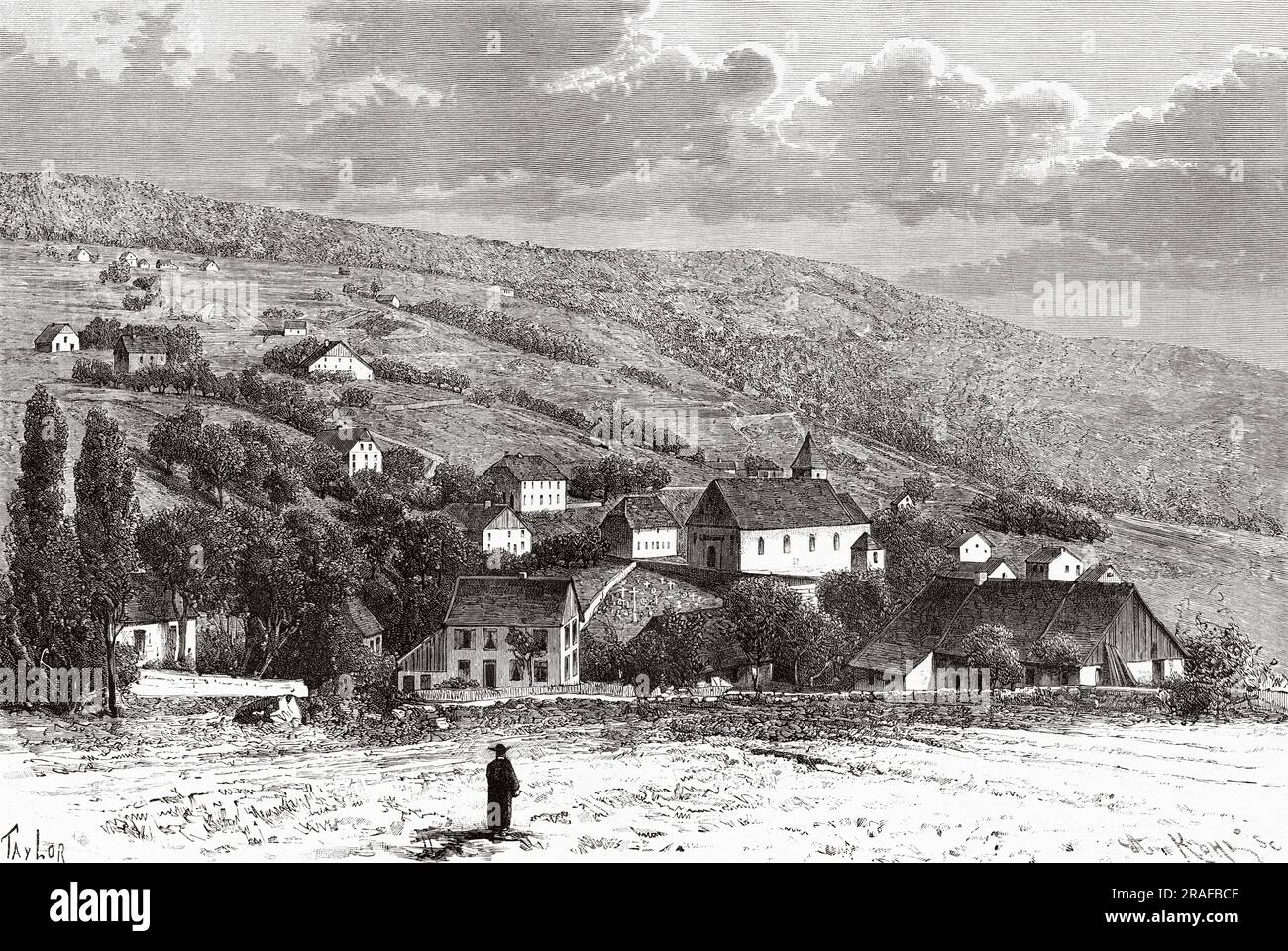 1800’s france village hi-res stock photography and images - Alamy