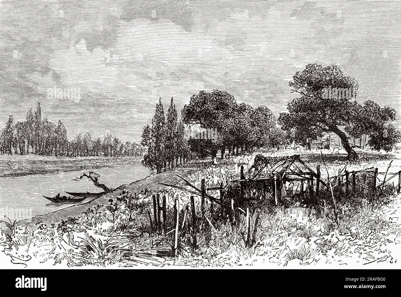 Santa Barbara before the establishment of the Crevaux colony, Bolivia ...