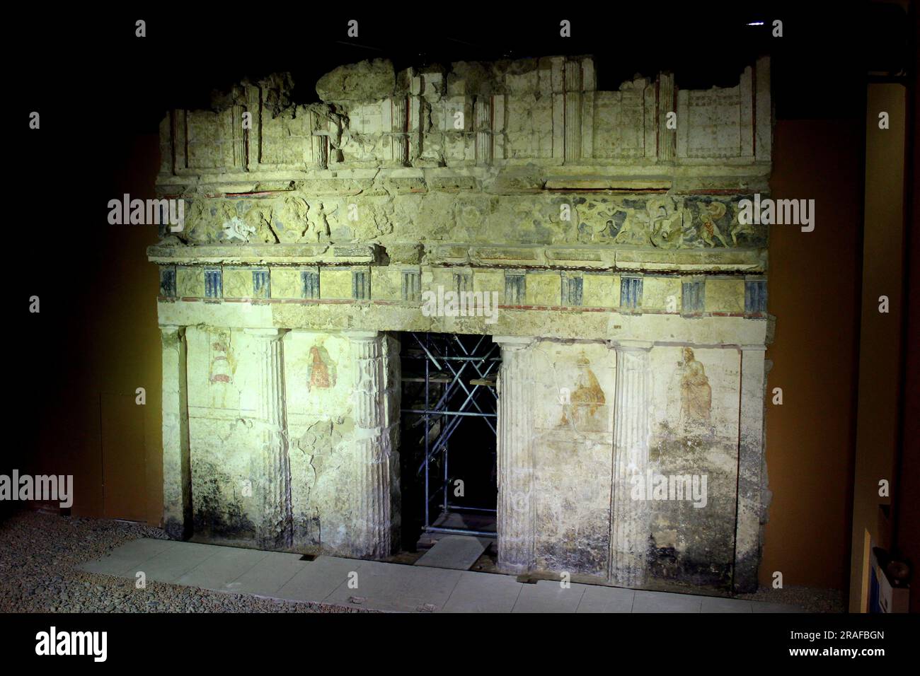 Tomb of Judgement, Lefkadia 200 BC by Ancient Greek Painting and ...