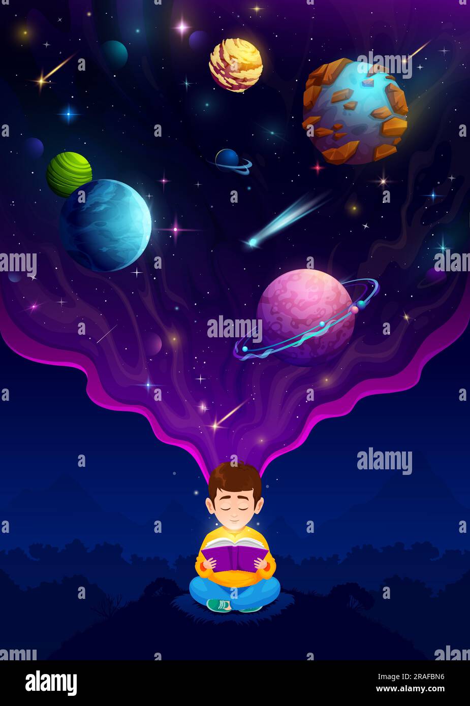 Planets most fascinating Stock Vector Images - Alamy