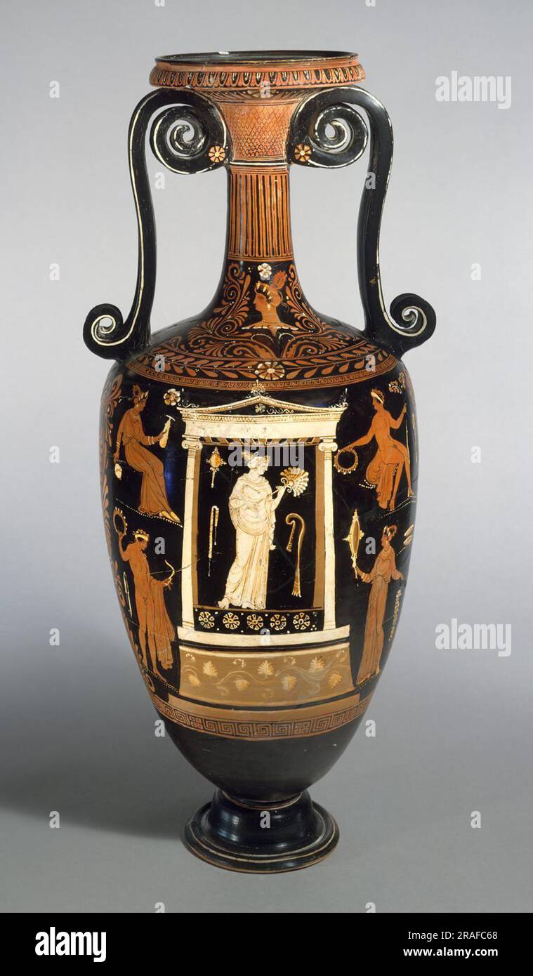 Terracotta Loutrophoros (ceremonial Vase for Water) 350 BC by Ancient ...