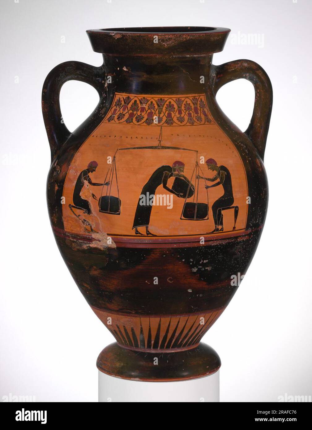 Terracotta Amphora Jar Greek Pottery Greek Art Ancient Greek