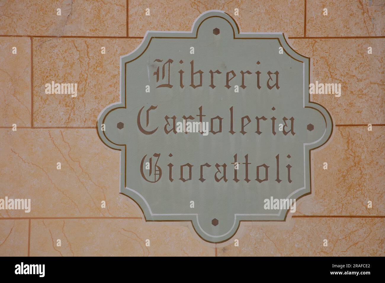 a beautiful shop hand painted sign, Ponte di Legno, Lombardy, BS, Italy ...