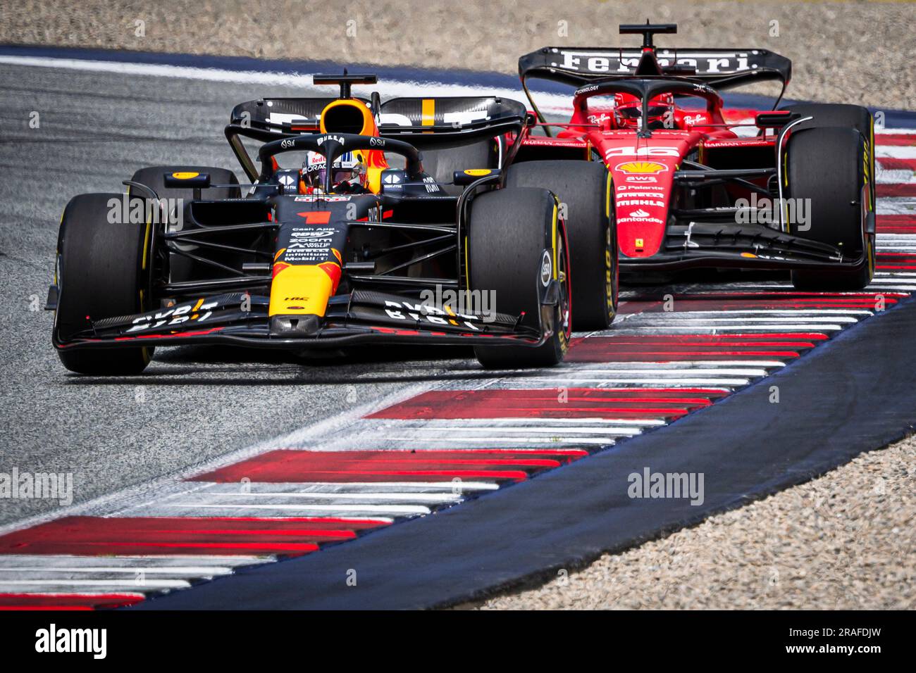 Spielberg, Austria, 02/07/2023, Oracle Red Bull Racing's Dutch driver ...