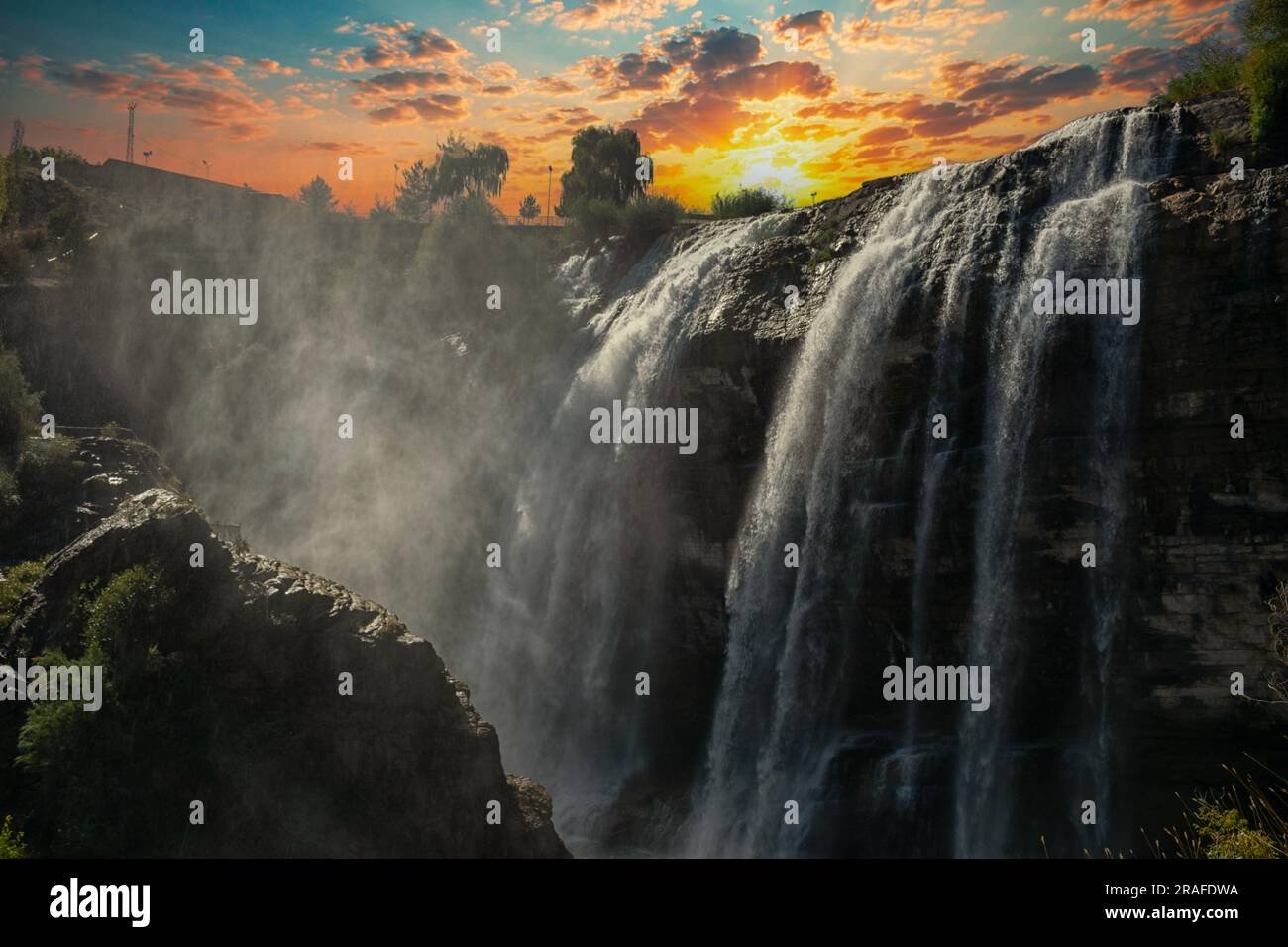 Tortum waterfall is the largest waterfall and it is one of the most ...