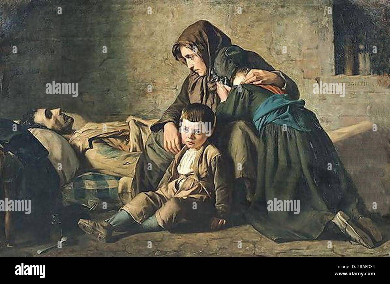 The death of the poor alexandre antigna hi-res stock photography and ...