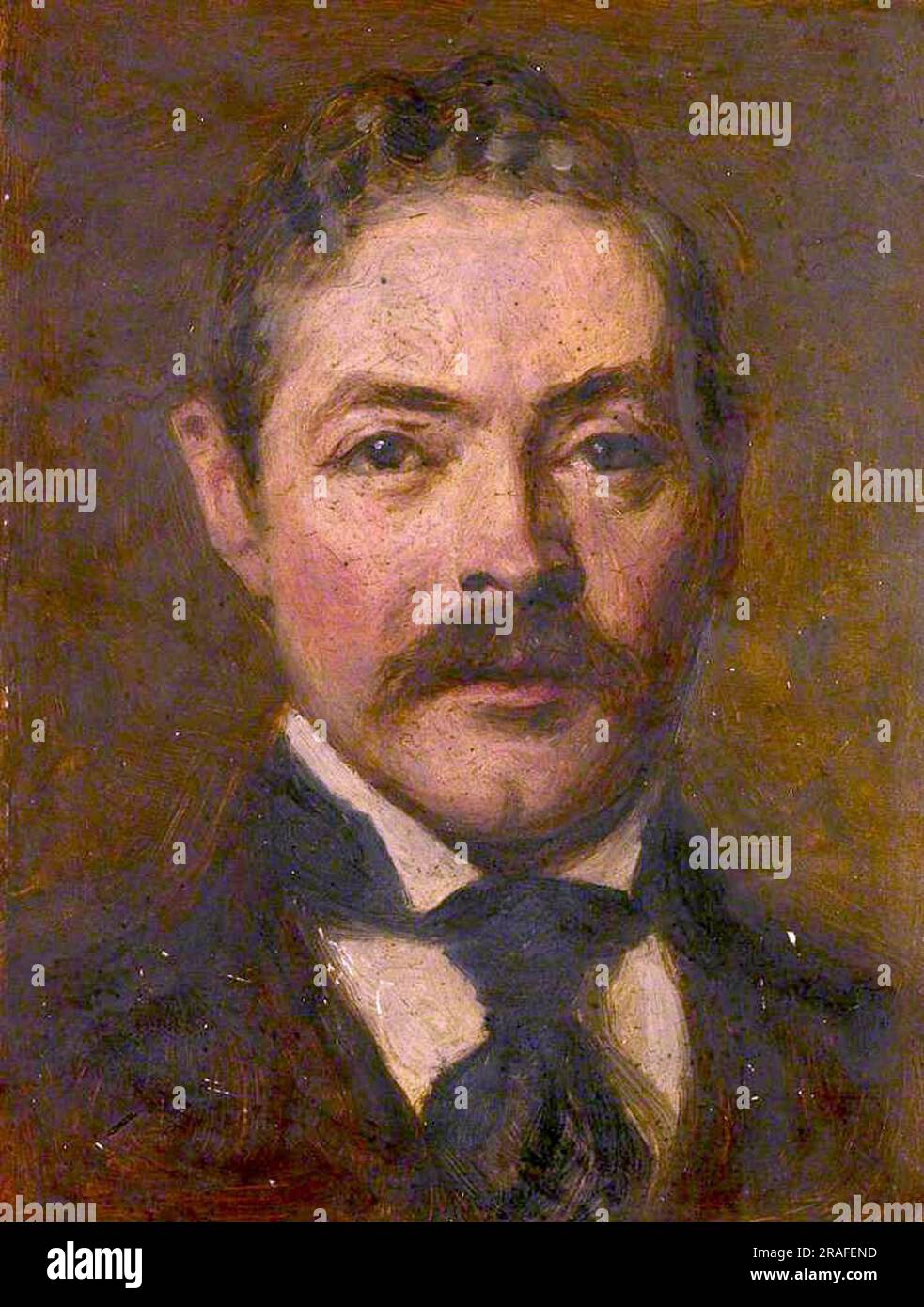 Sir David Murray, Artist 1890 by James Archer Stock Photo - Alamy