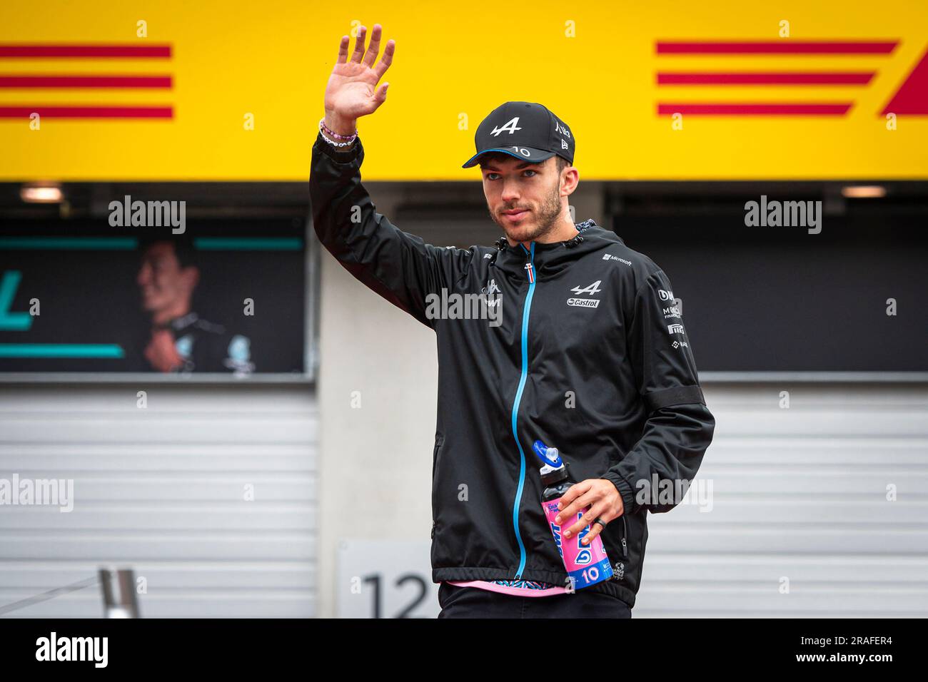 BWT Alpine F1 Team's French driver Pierre Gasly seen during the drivers ...