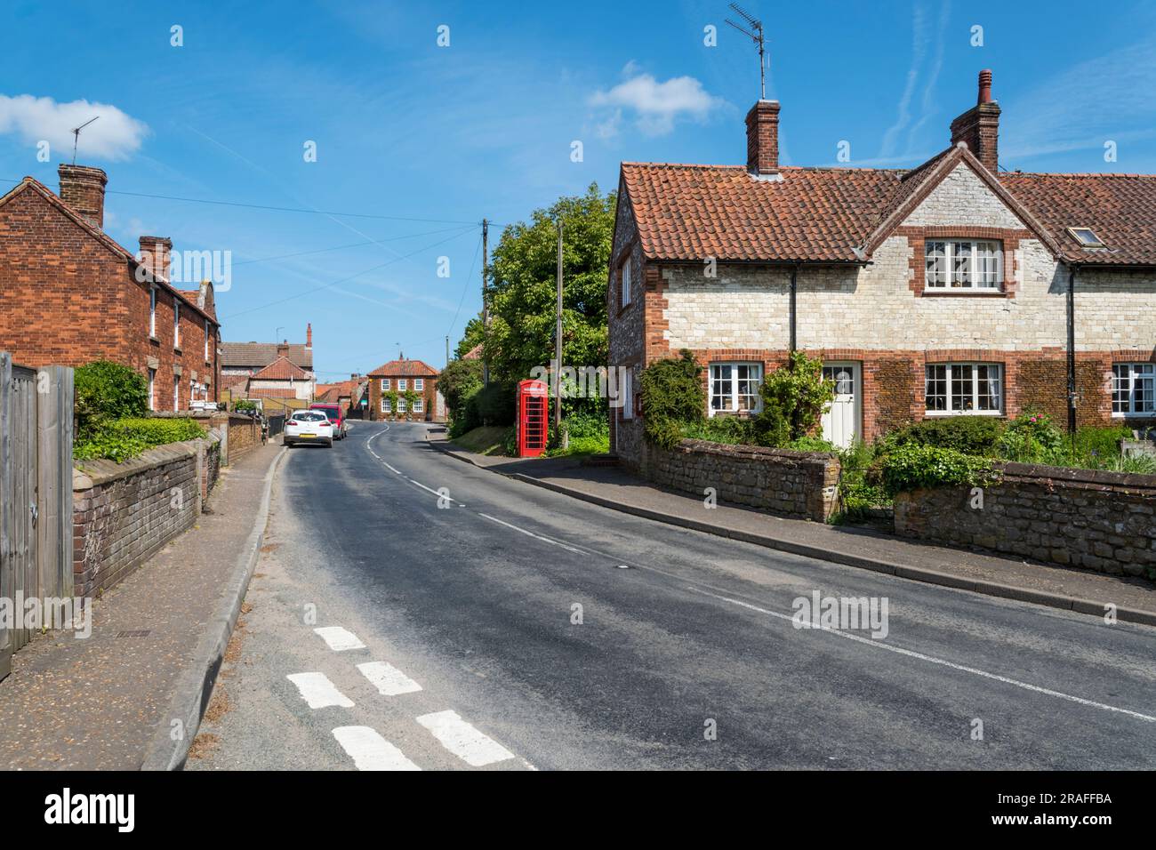 The West Norfolk village of Flitcham Stock Photo - Alamy
