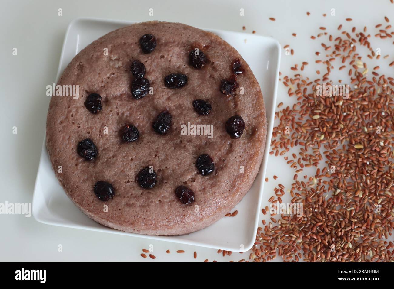 Navara rice vattayappam. Steamed rice cake made with a fermented batter ...