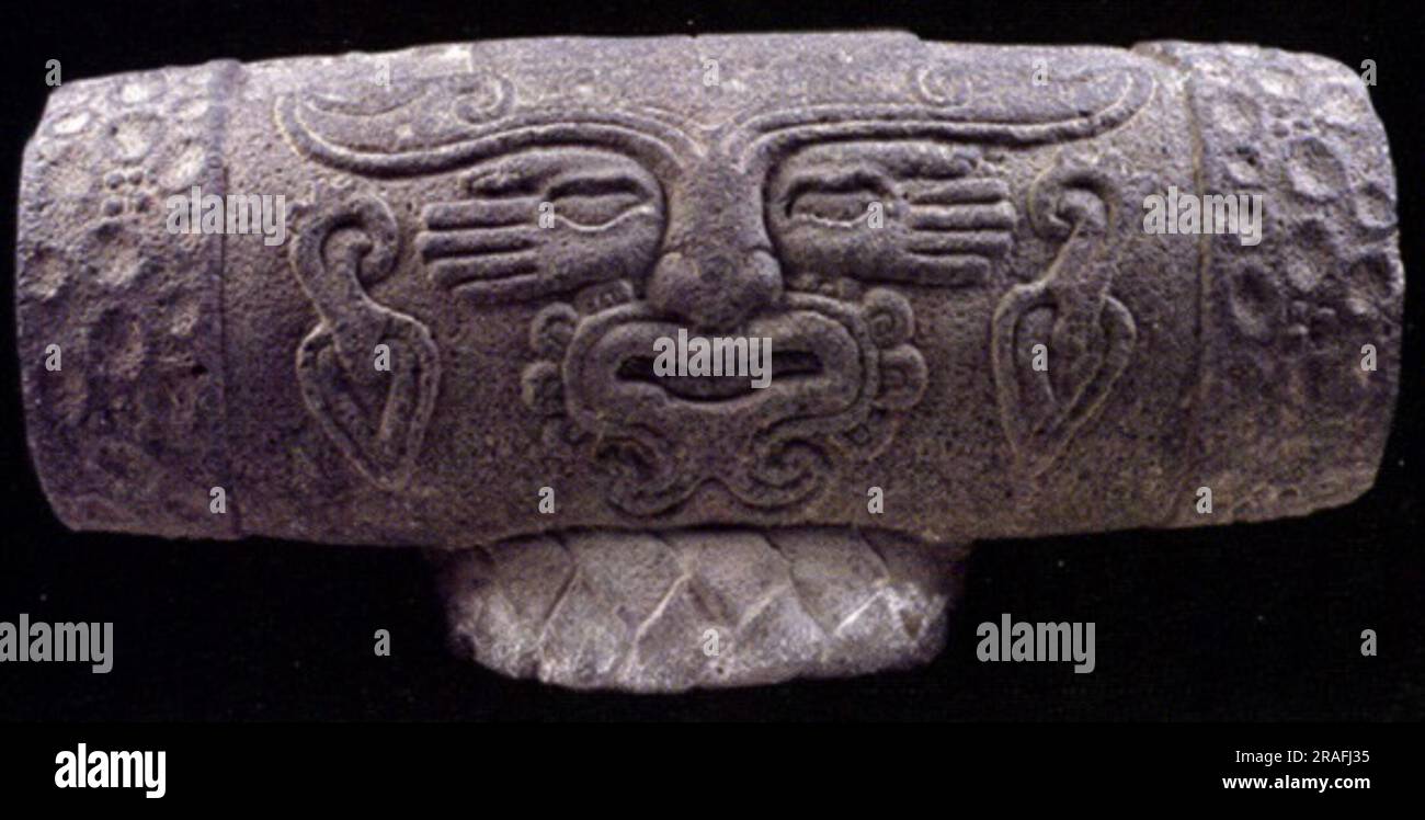 Macuilxochitl Teponaztli Votive 1500 by Aztec Art Stock Photo - Alamy