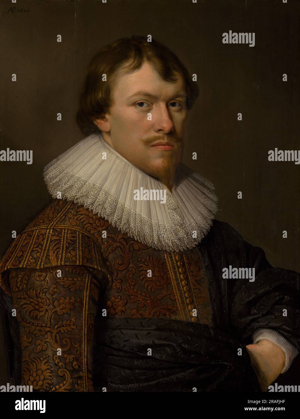 The Portrait of Gerrit Schaep 1651 by David Bailly Stock Photo - Alamy