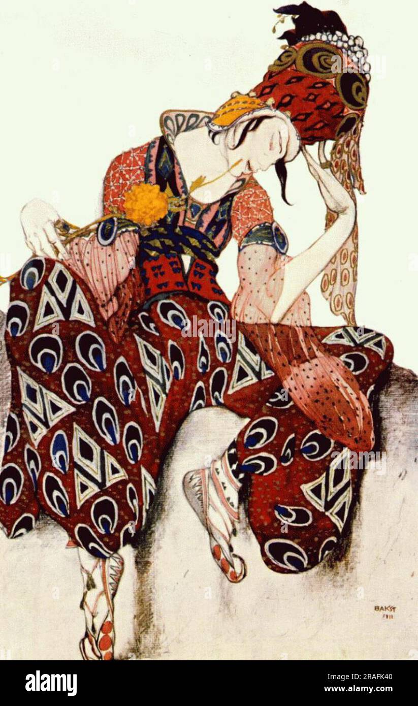 The Ballets Russes program published by Comoedia illustré.Nijinsky in ...