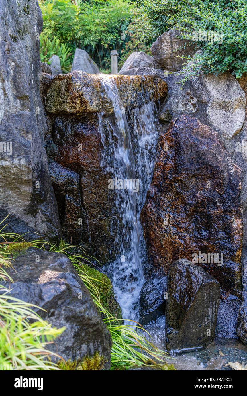 Close up shot small waterfall hi-res stock photography and images - Alamy