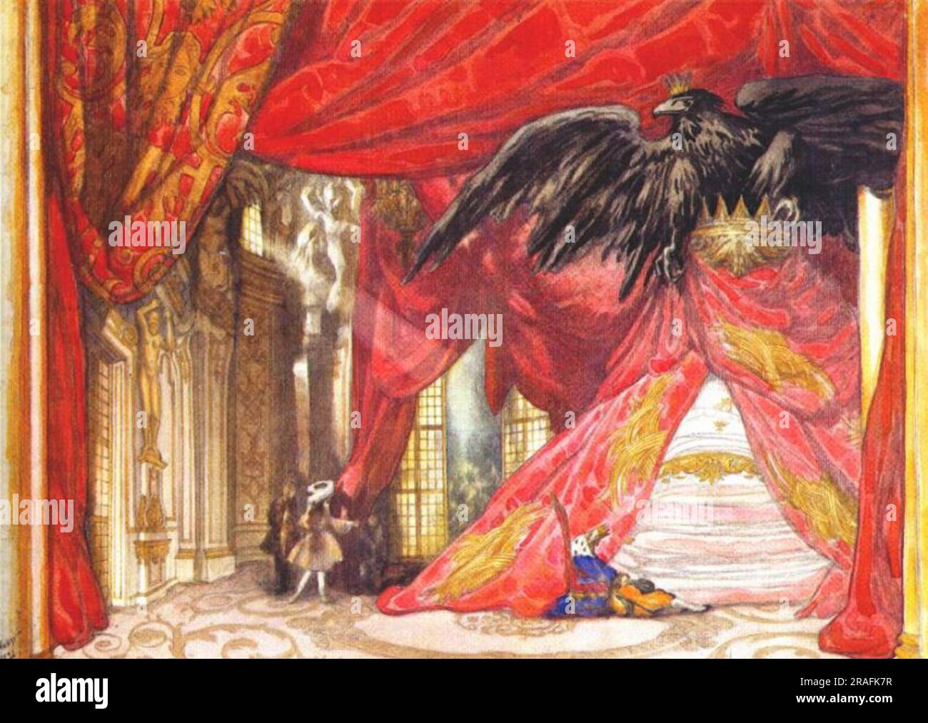 The sleeping beauty design for scene IV (the awakening) 1921 by Leon ...