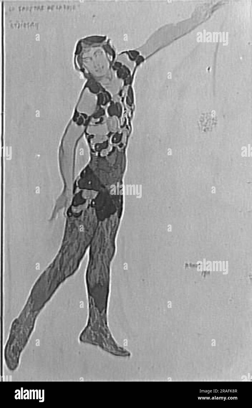 Spectre de la Rose 1911 by Leon Bakst Stock Photo - Alamy