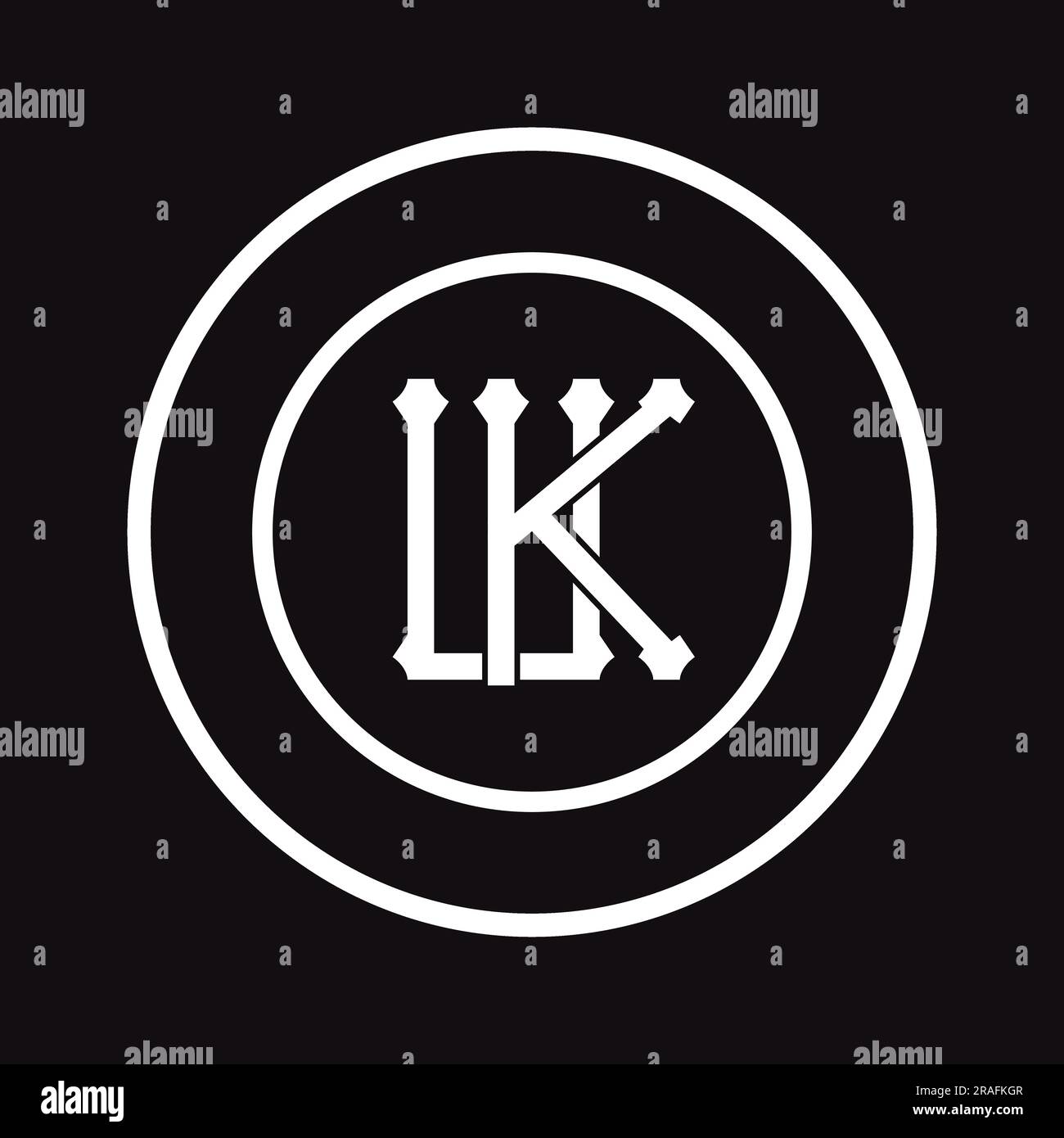 Ku modern logo hi-res stock photography and images - Alamy