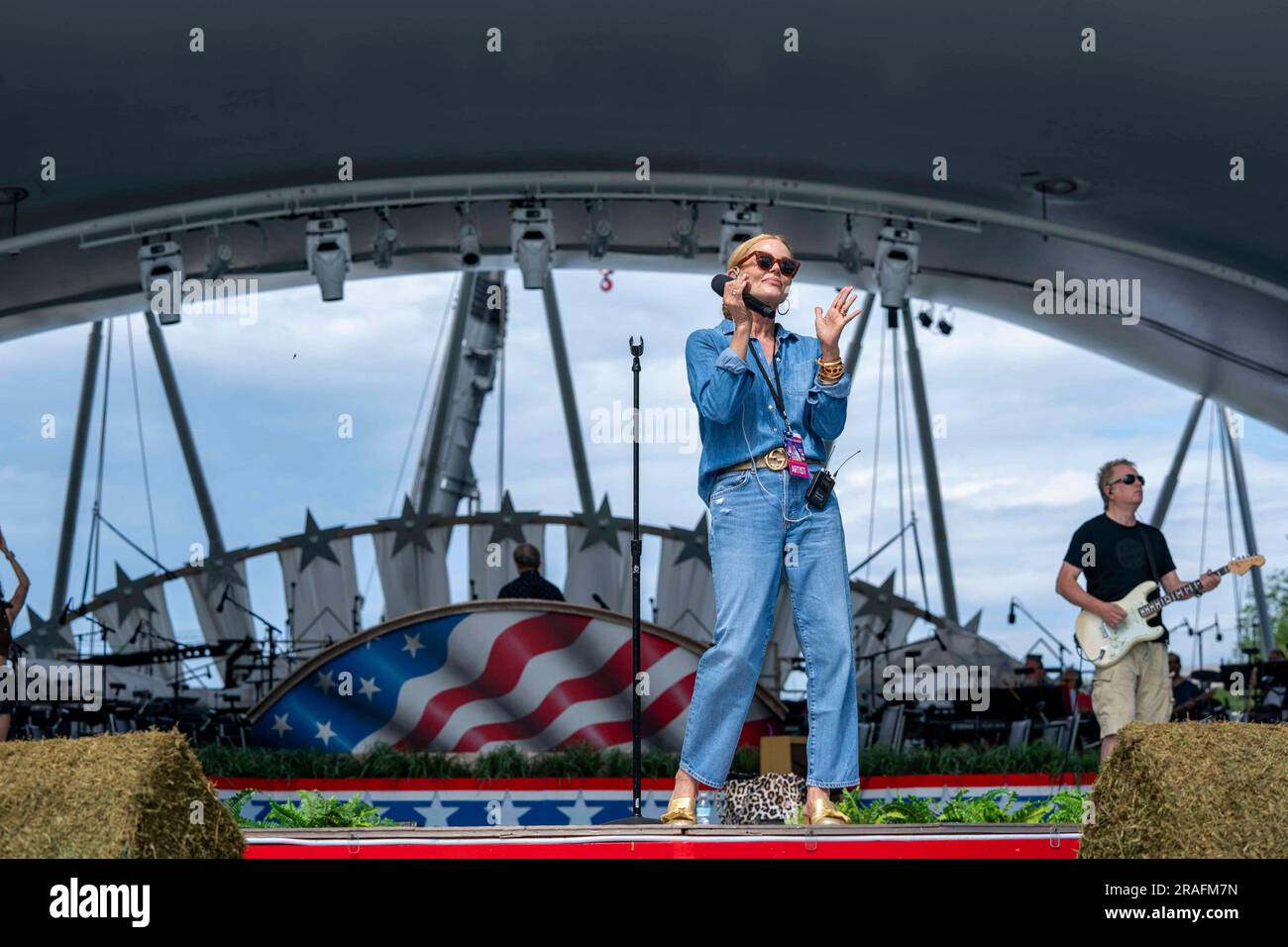 Washington, United States. 03rd July, 2023. Singer Belinda Carlisle ...