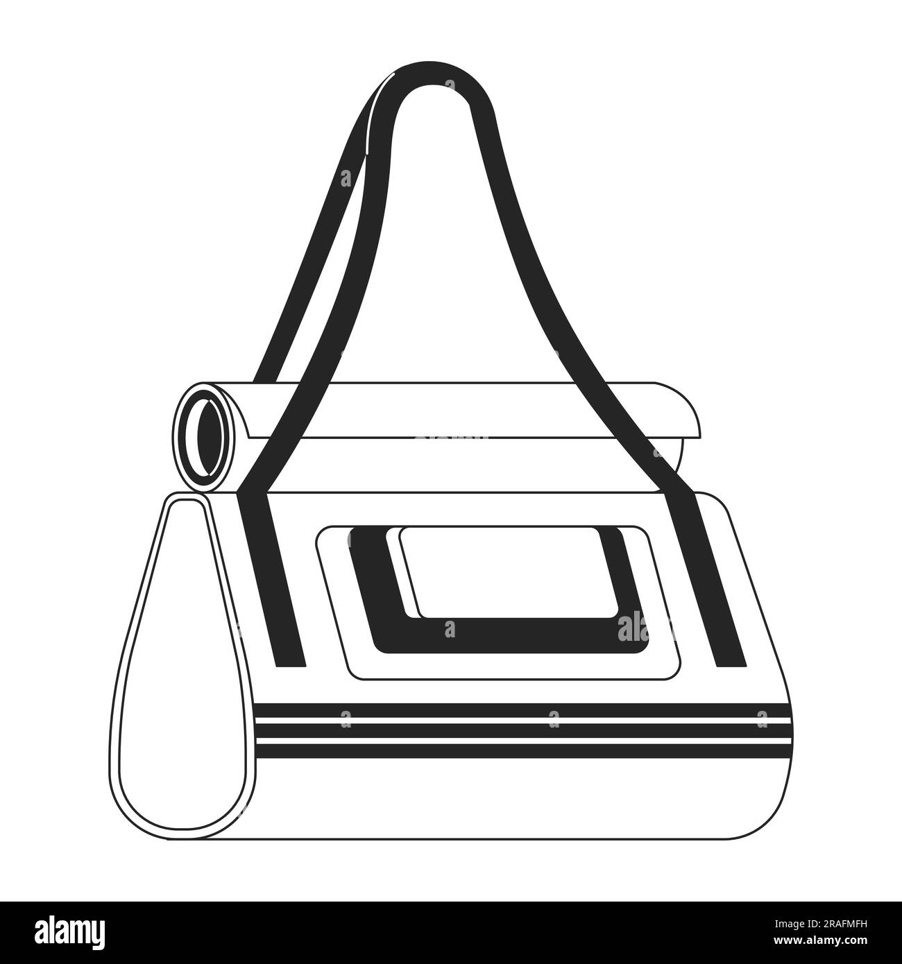 Fitness bag flat monochrome isolated vector object Stock Vector Image ... Fitness bag flat monochrome isolated vector object Stock Vector Image ...