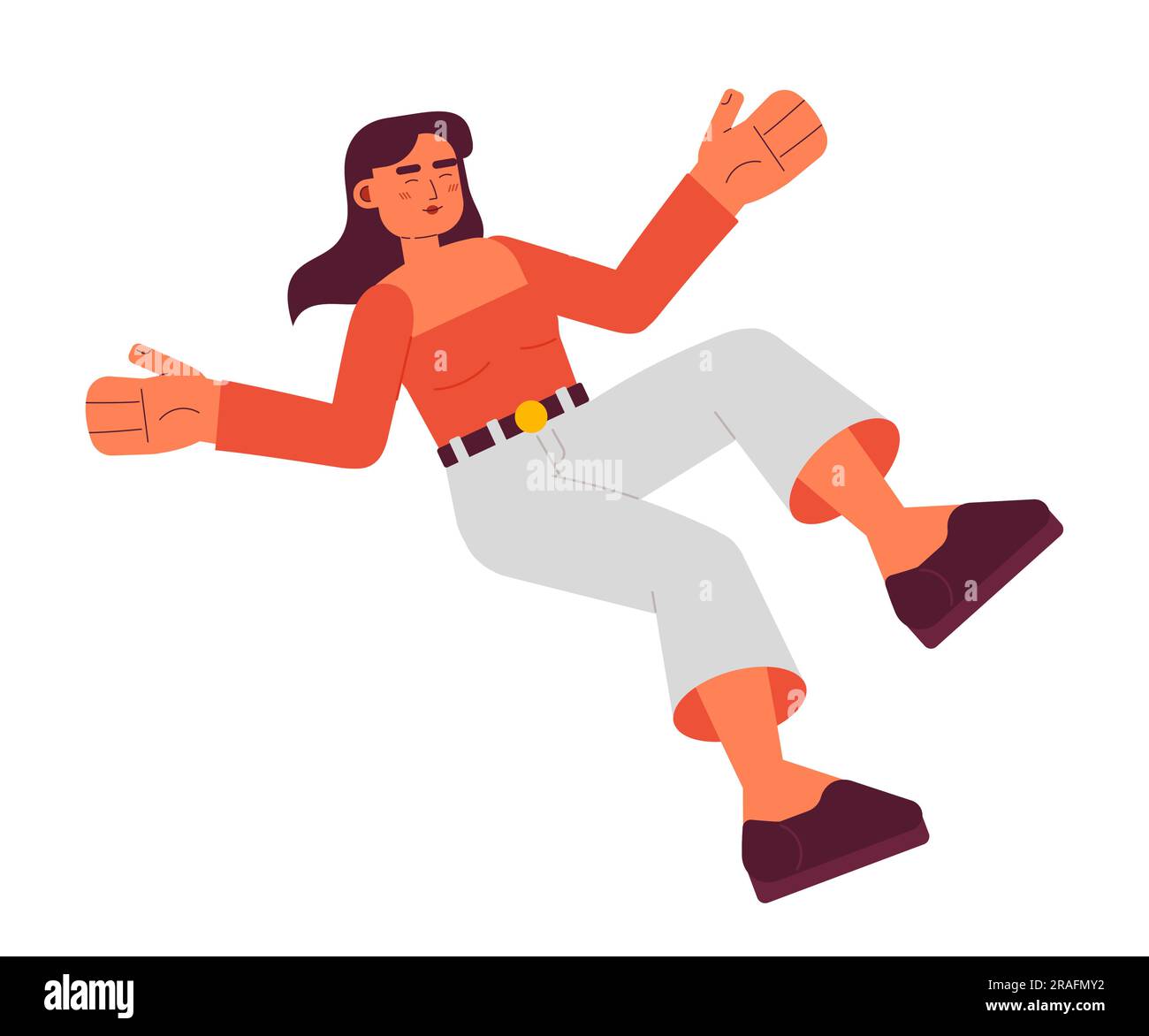 Hair falling Cut Out Stock Images & Pictures - Alamy