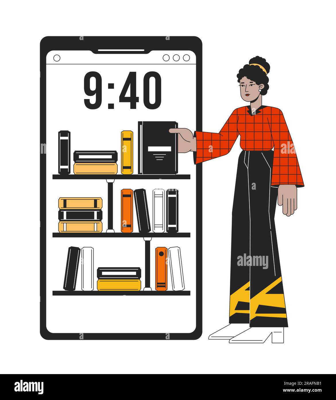 Library african Cut Out Stock Images & Pictures - Alamy