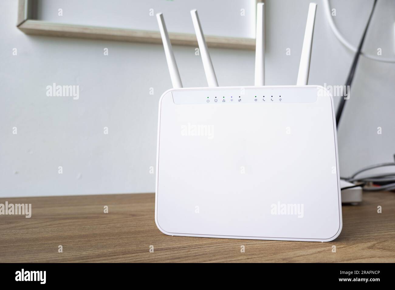 Internet connection wlan router in hi-res stock photography and images ...
