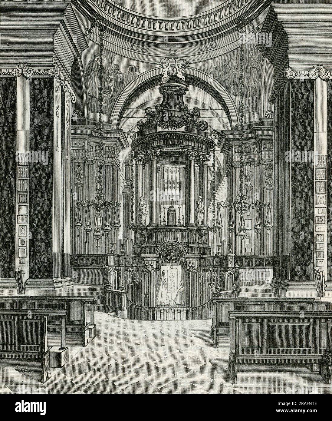 Altare maggiore nel santuario hi-res stock photography and images - Alamy