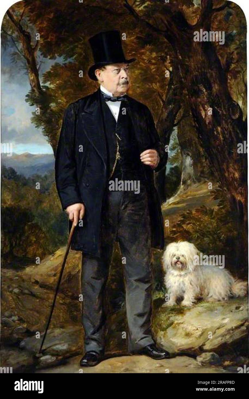 John Newton Mappin 1877 by Thomas Jones Barker Stock Photo - Alamy