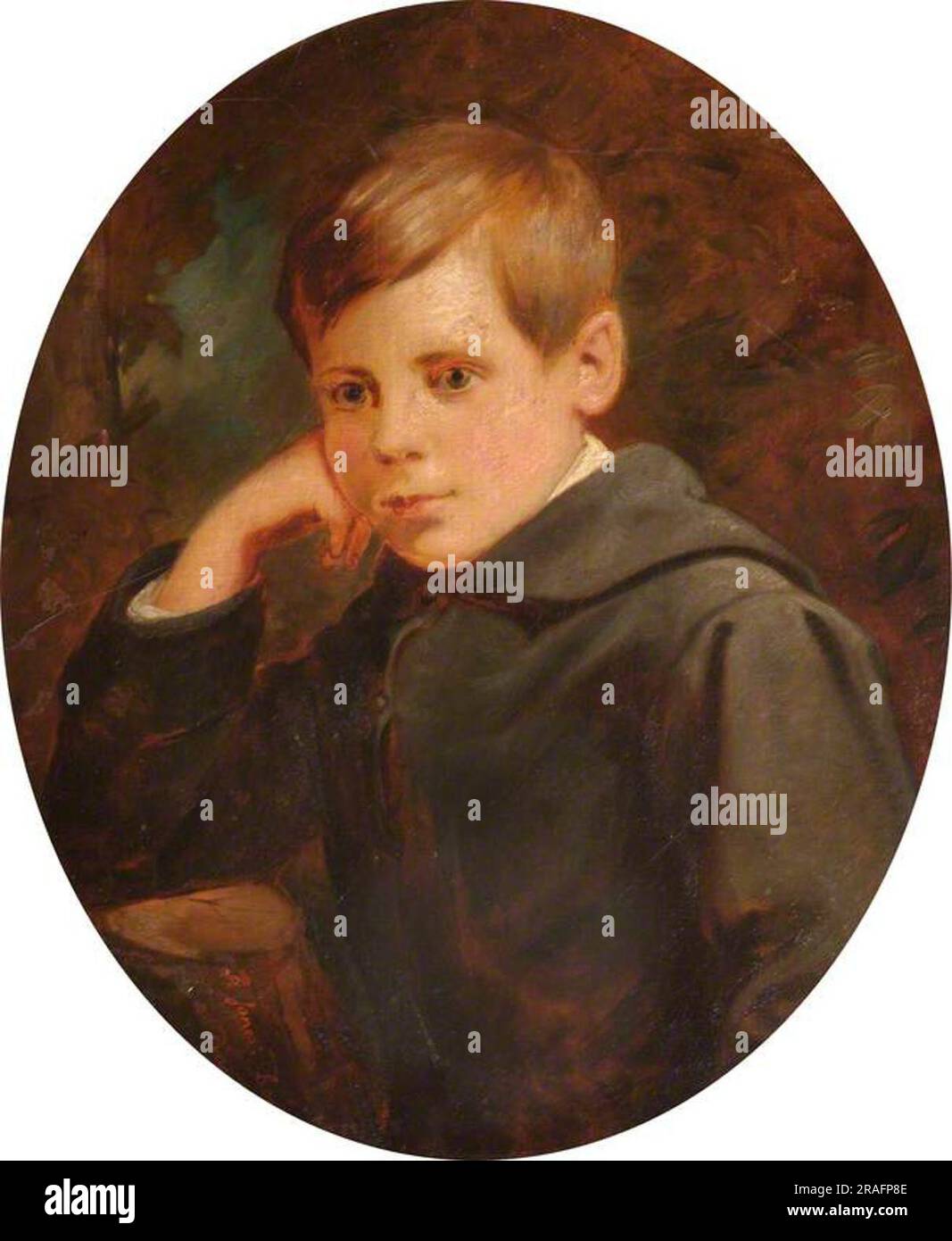 Arthur Clutton-Brock, Aged 10 1878 by Thomas Jones Barker Stock Photo ...