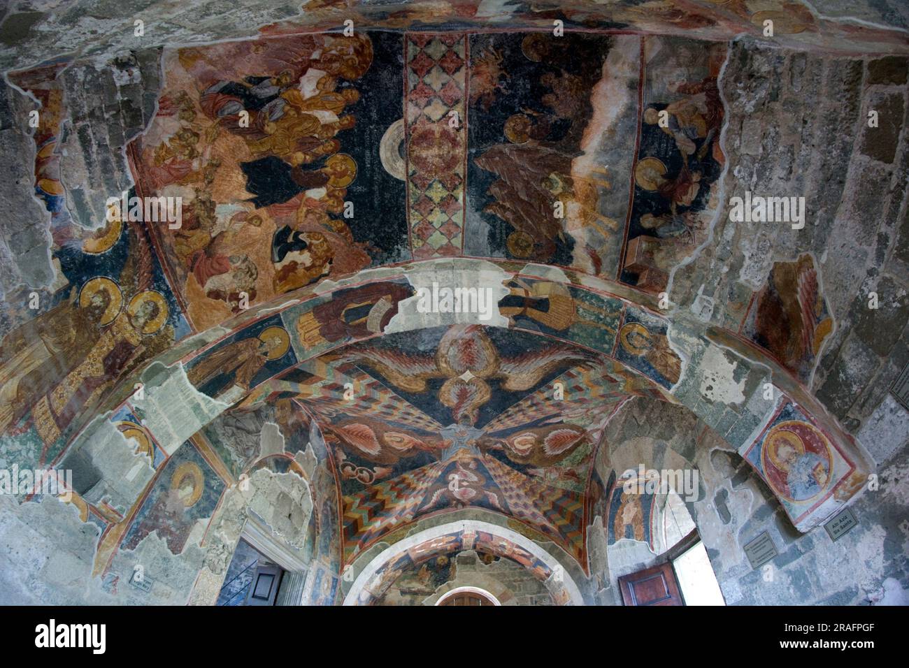 Located in Trabzon, Turkey, the Hagia Sophia Church was built in 1250 ...