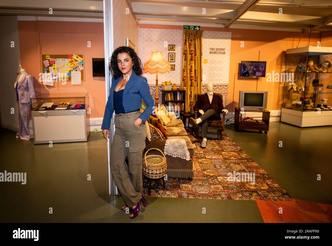 Derry Girls star Jamie-Lee O'Donnell attends the opening of the new ...