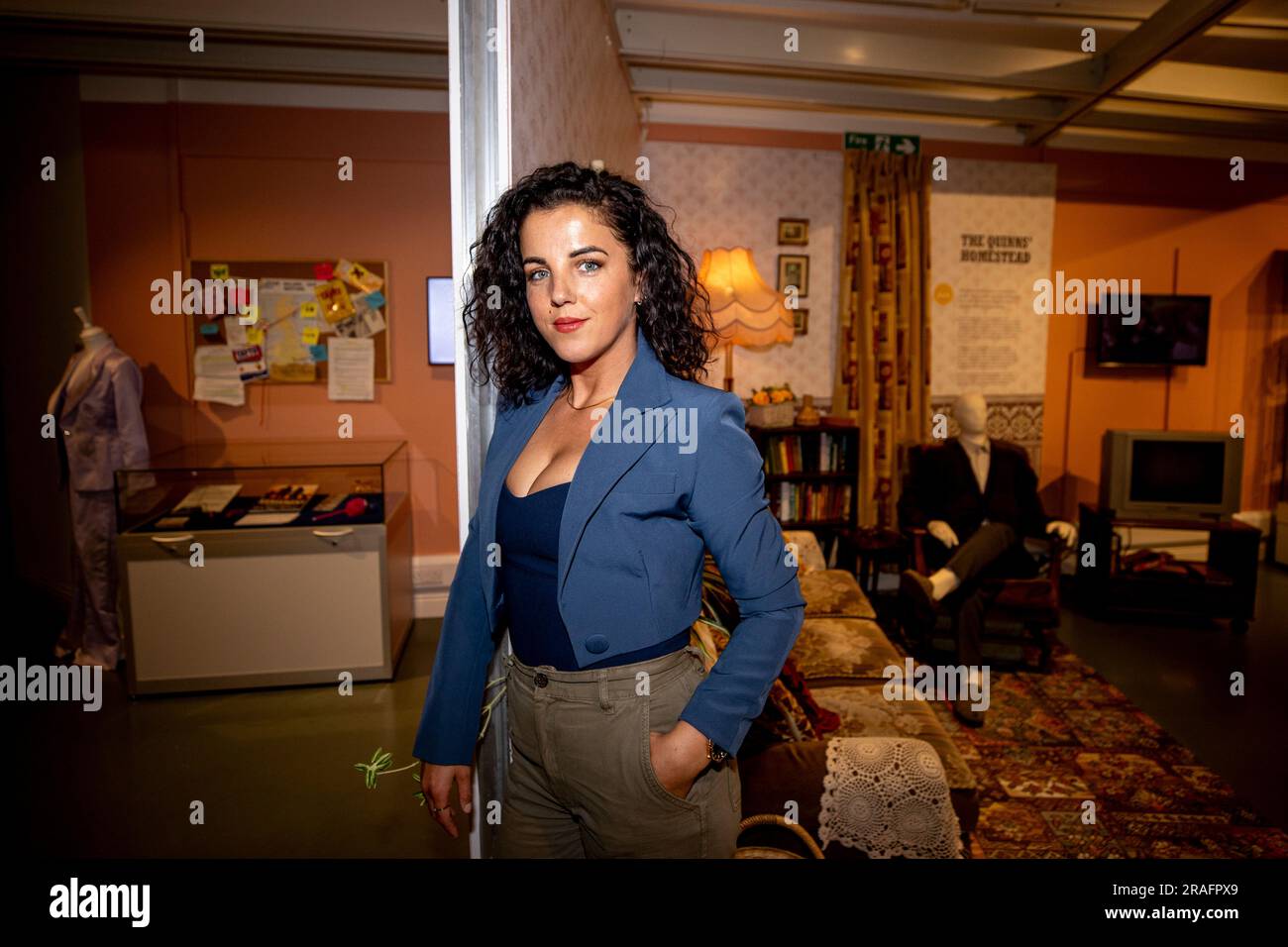 Derry Girls Star Jamie Lee Odonnell Attends The Opening Of The New Derry Girls Experience At