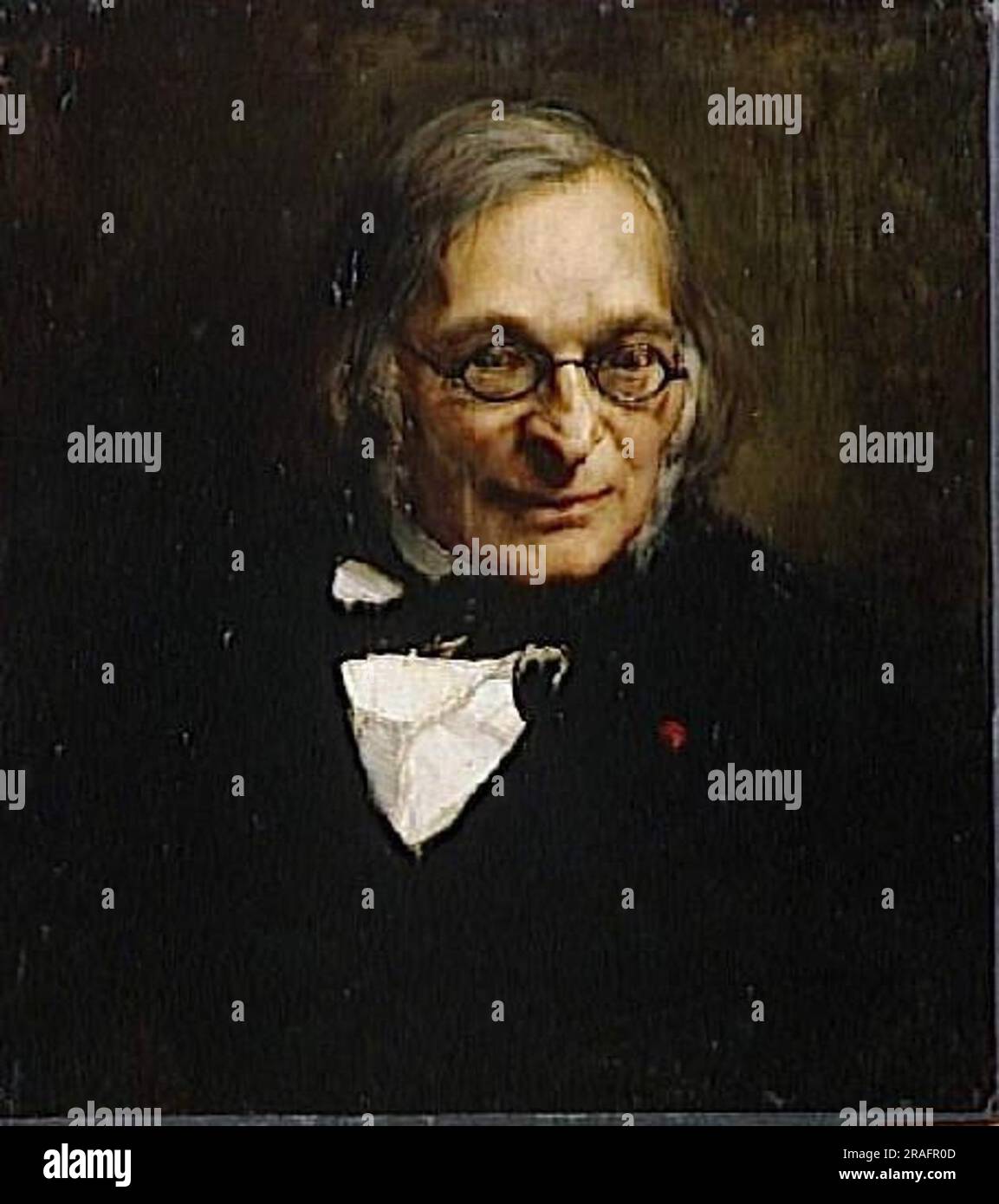 Portrait of French philosopher Adolphe Franck 1878 by Jules Bastien ...