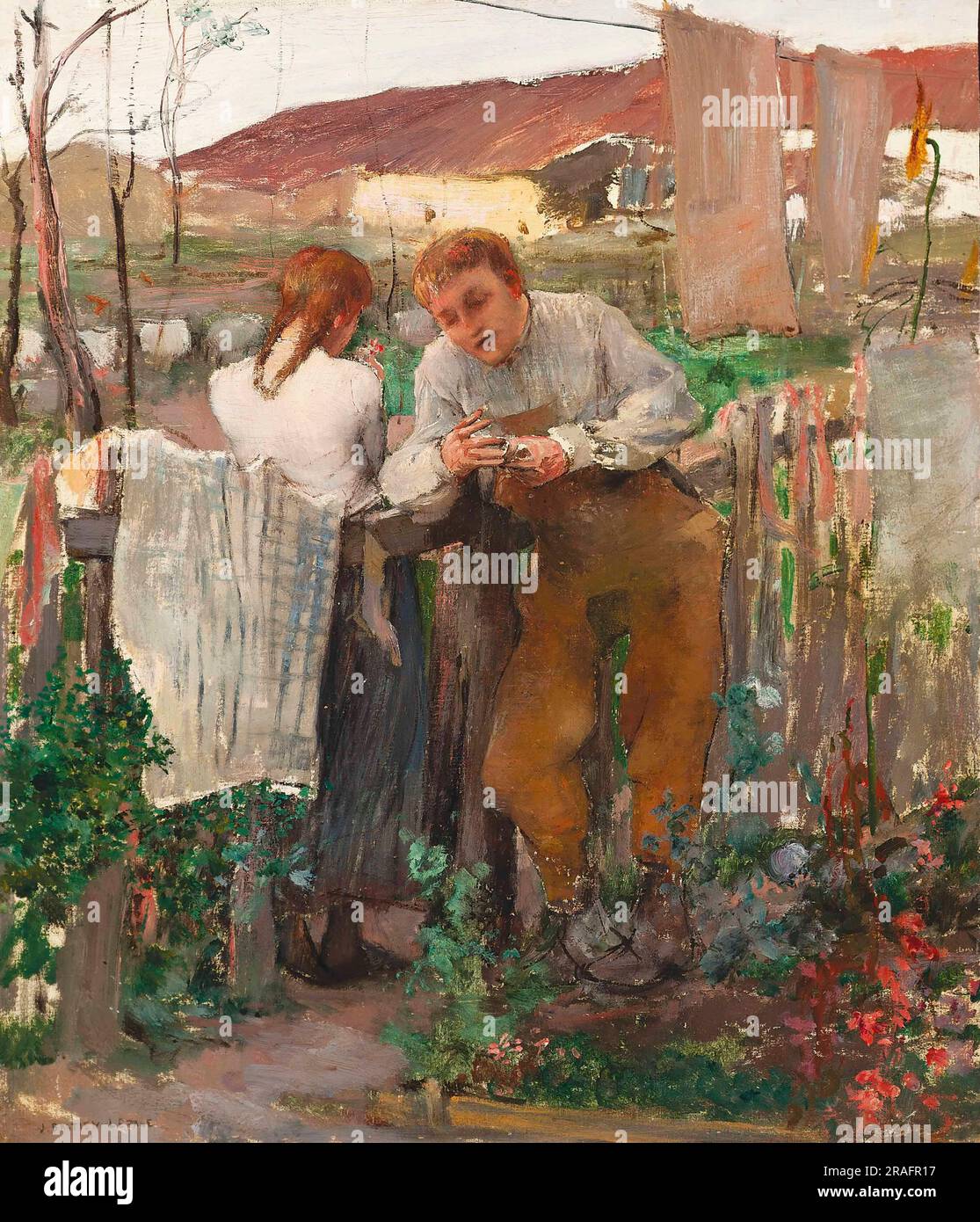 Rural love bastien lepage hi-res stock photography and images - Alamy