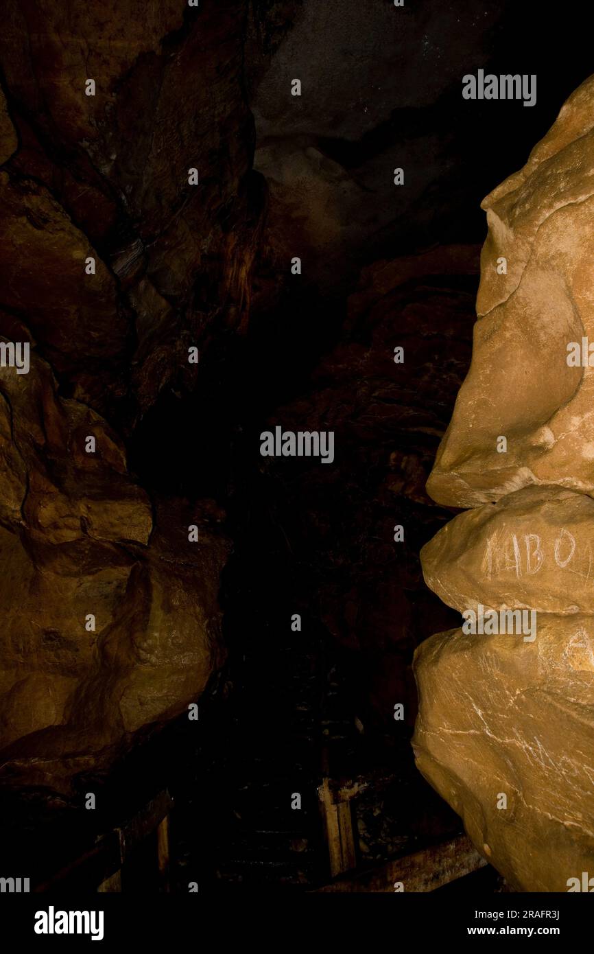 Located in Trabzon, Turkey, Cal Cave is an important tourism spot of ...