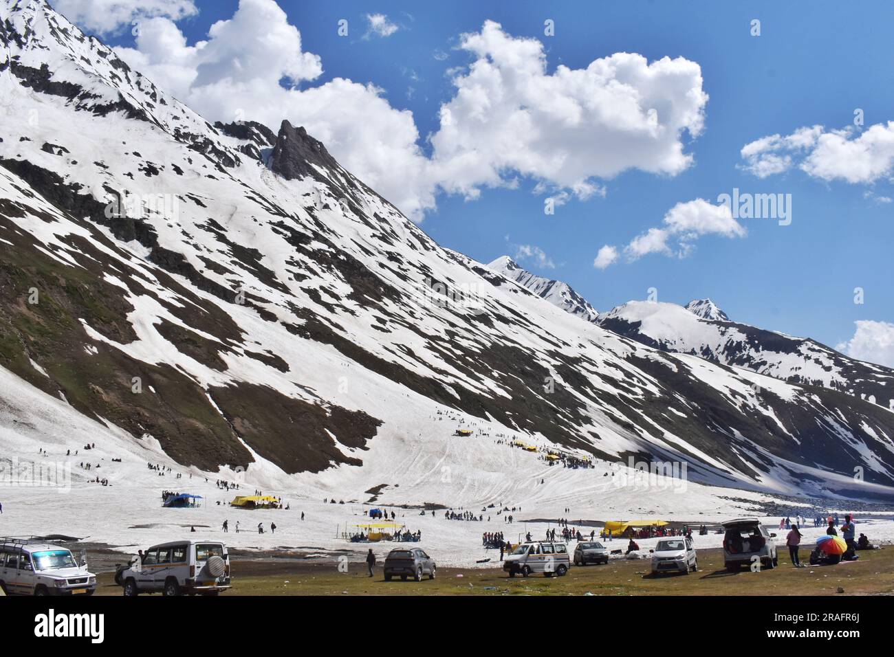 Zero-point, which lies around 25 kilometres from Sonamarg, is where ...