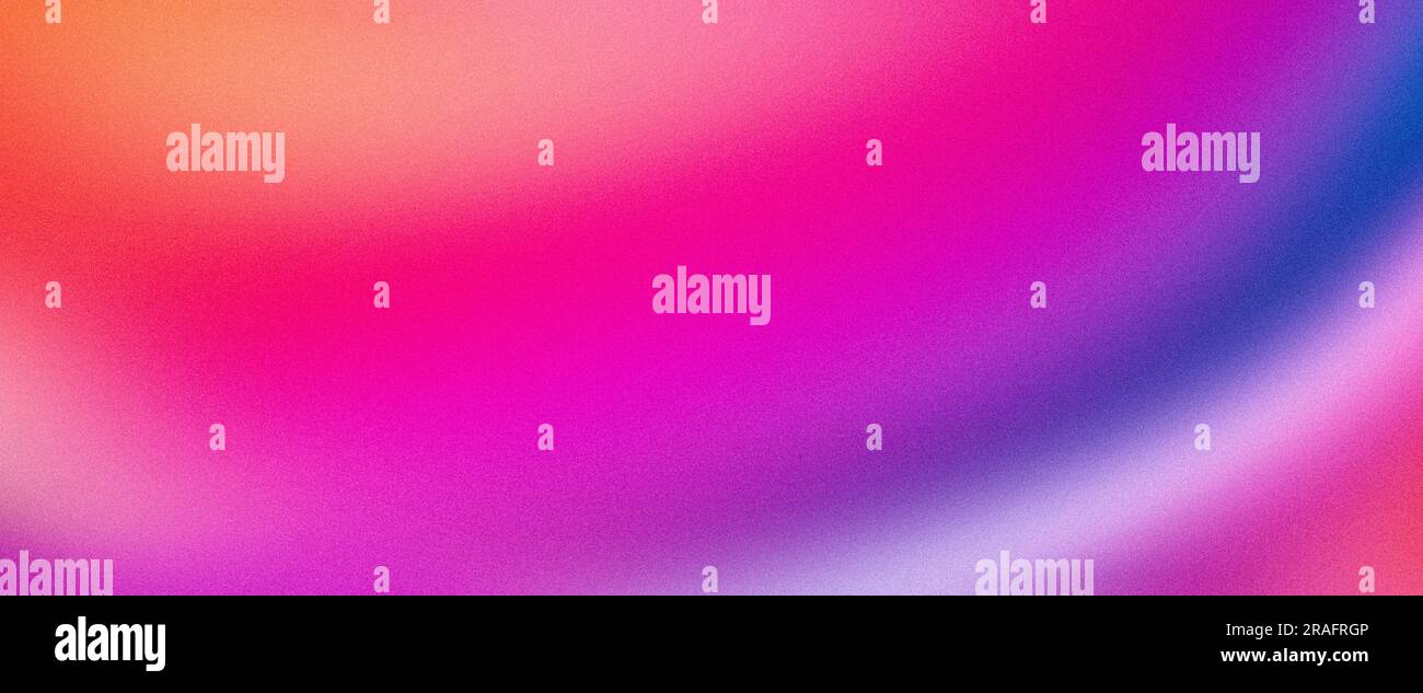 Orange pink magenta purple abstract color gradient background grainy ...