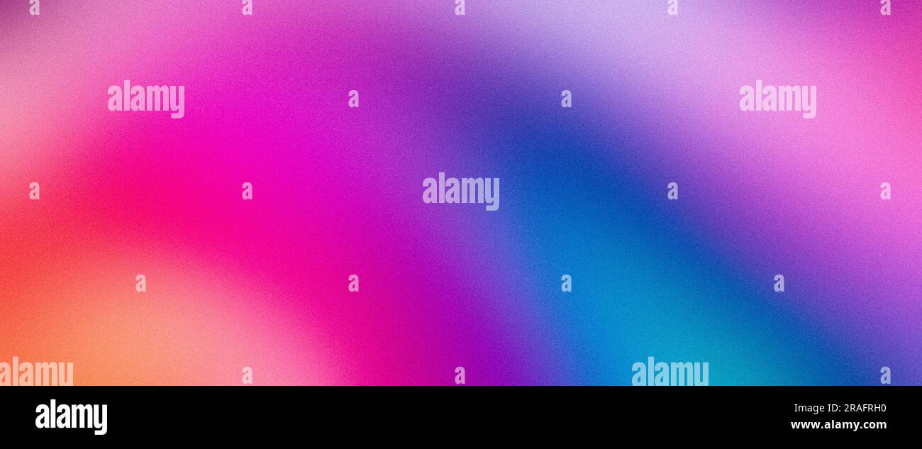 Pink magenta blue purple abstract color gradient background grainy ...