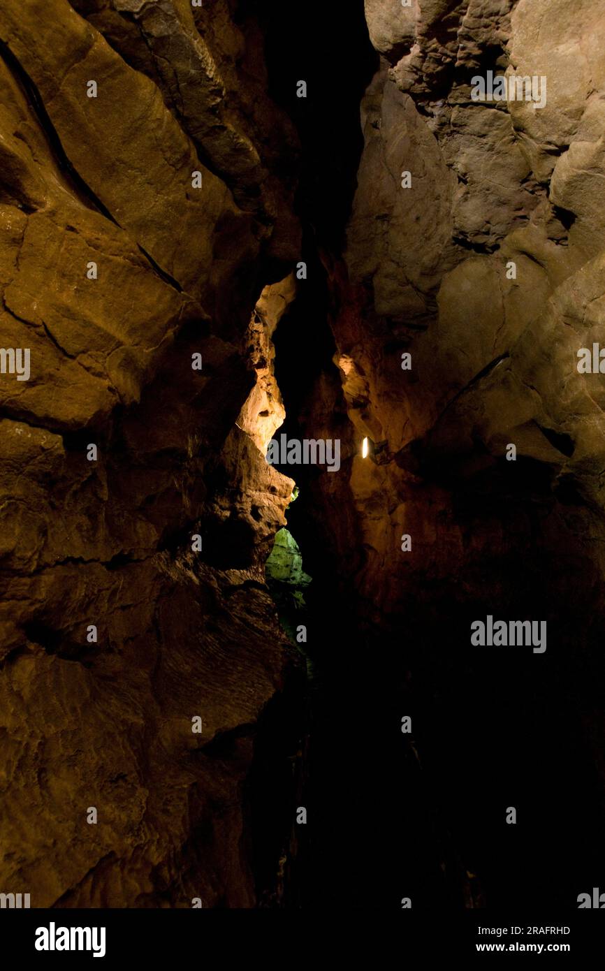 Located in Trabzon, Turkey, Cal Cave is an important tourism spot of ...
