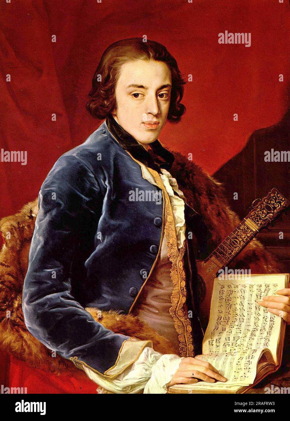 Porträt Des John Marquis of Monthermer 1760 by Pompeo Batoni Stock ...