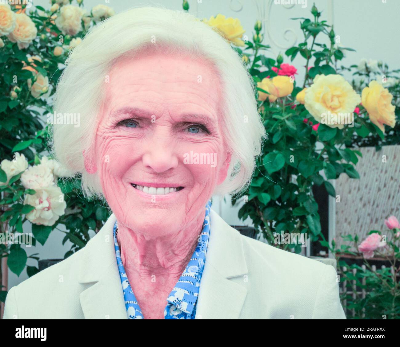 Hampton Court Palace, Surrey, UK. 03rd July, 2023. Dame Mary Berry ...